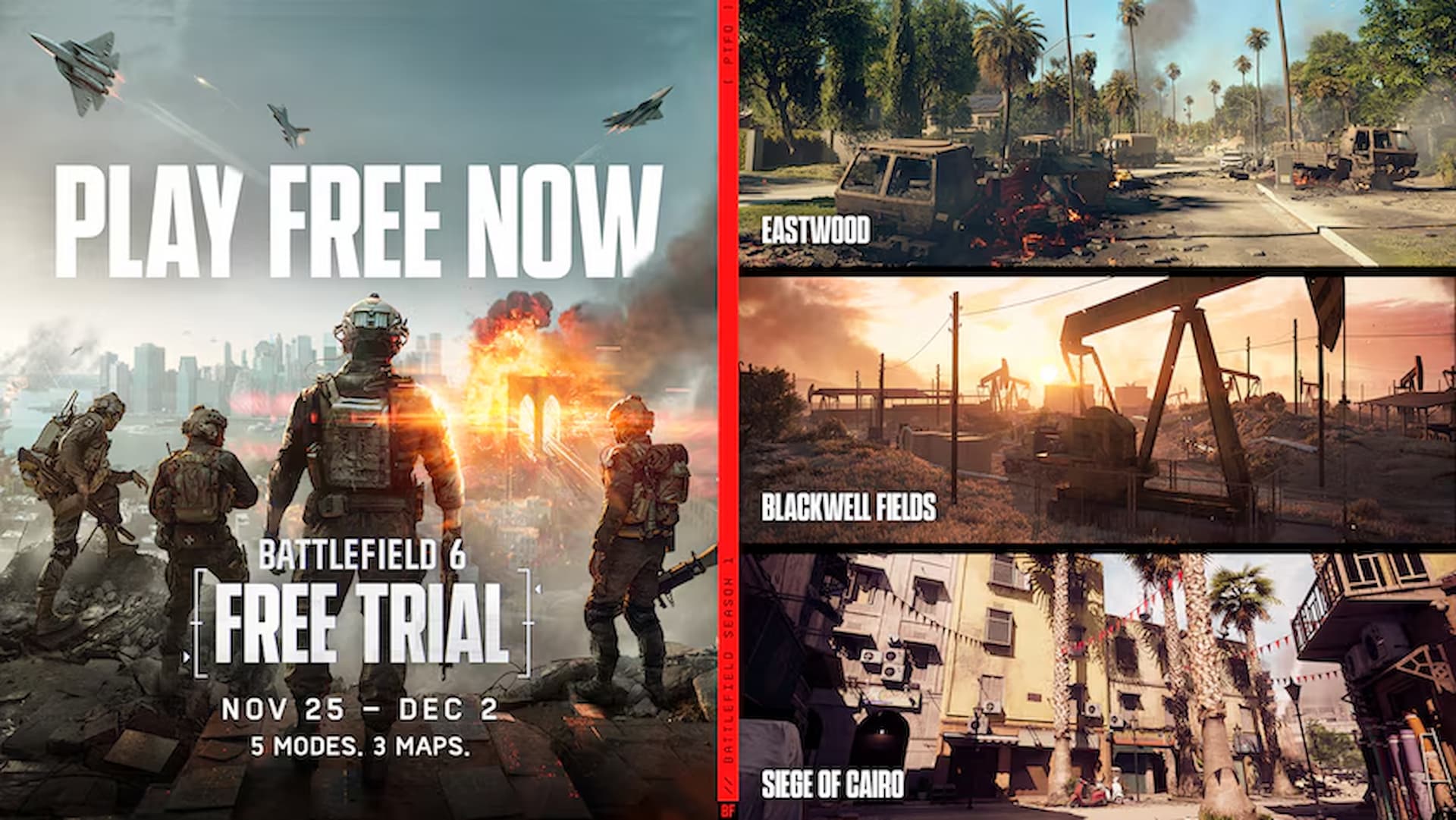 Battlefield 6 Free Week – All Modes, Maps, Access Dates & How to Play ...